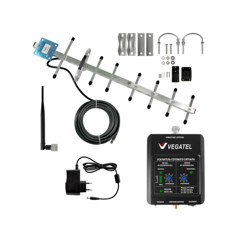 Комплект усиления сотовой связи Vegatel VT1-900E-kit (LED) - купить в ...